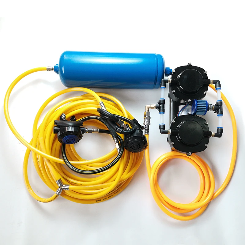 DP70BD 12V Diving Compressor Of Third Lung Serface Hookah Diving System ...