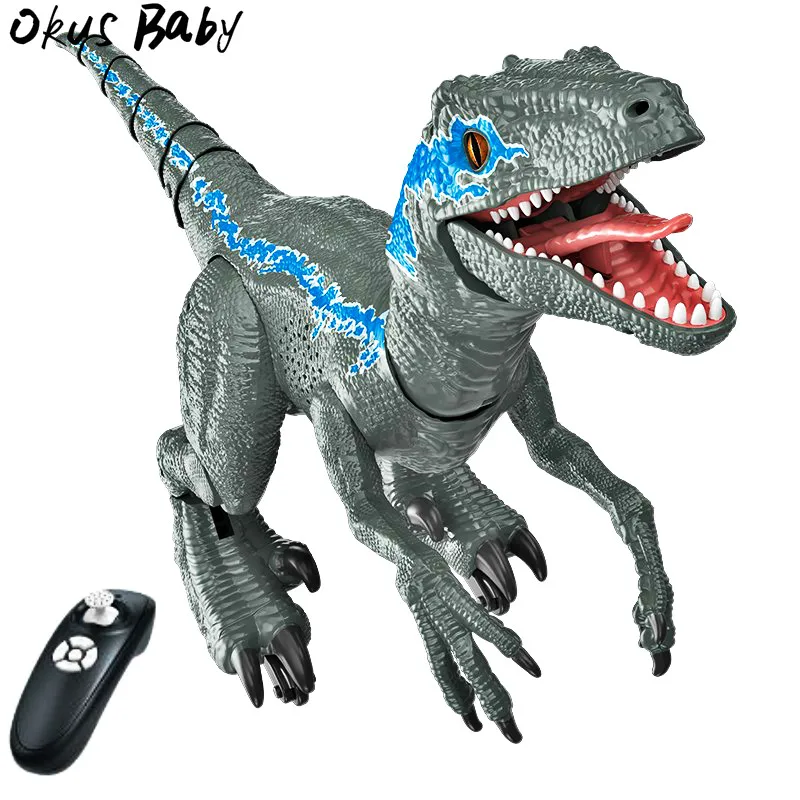 Big Size 2.4G RC Dinosaur Intelligent Raptor Animal Remote Control ...