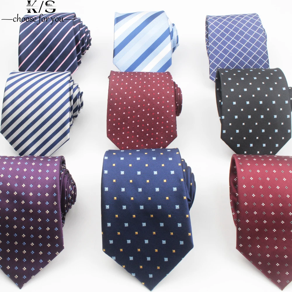 Men-s-Tie-8cm-Stripe-Dot-Necktie-Classic-Party-Wear-Bussines-Ties ...