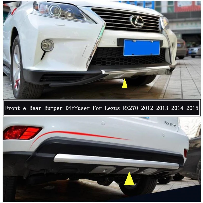 For-Lexus-RX270-2012-2013-2014-2015-Front-Rear-Bumper-Guard-Diffuser ...