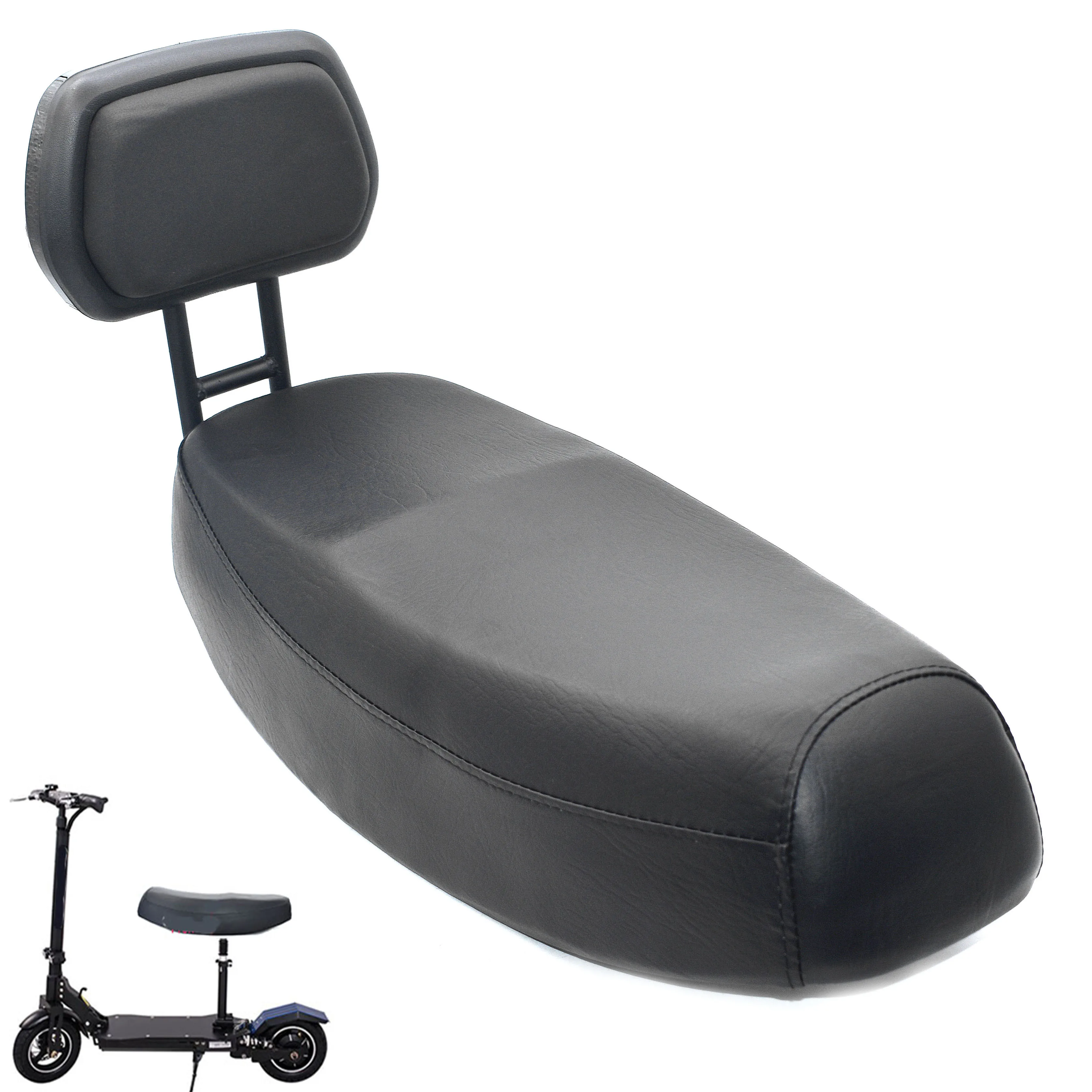 Electric scooter modified cushion double riding seat suitable Backrest ...