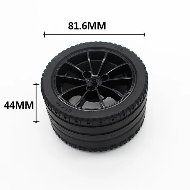 Technic Blocks Parts Tire Cars Wheel Educational Toys Compatible ...