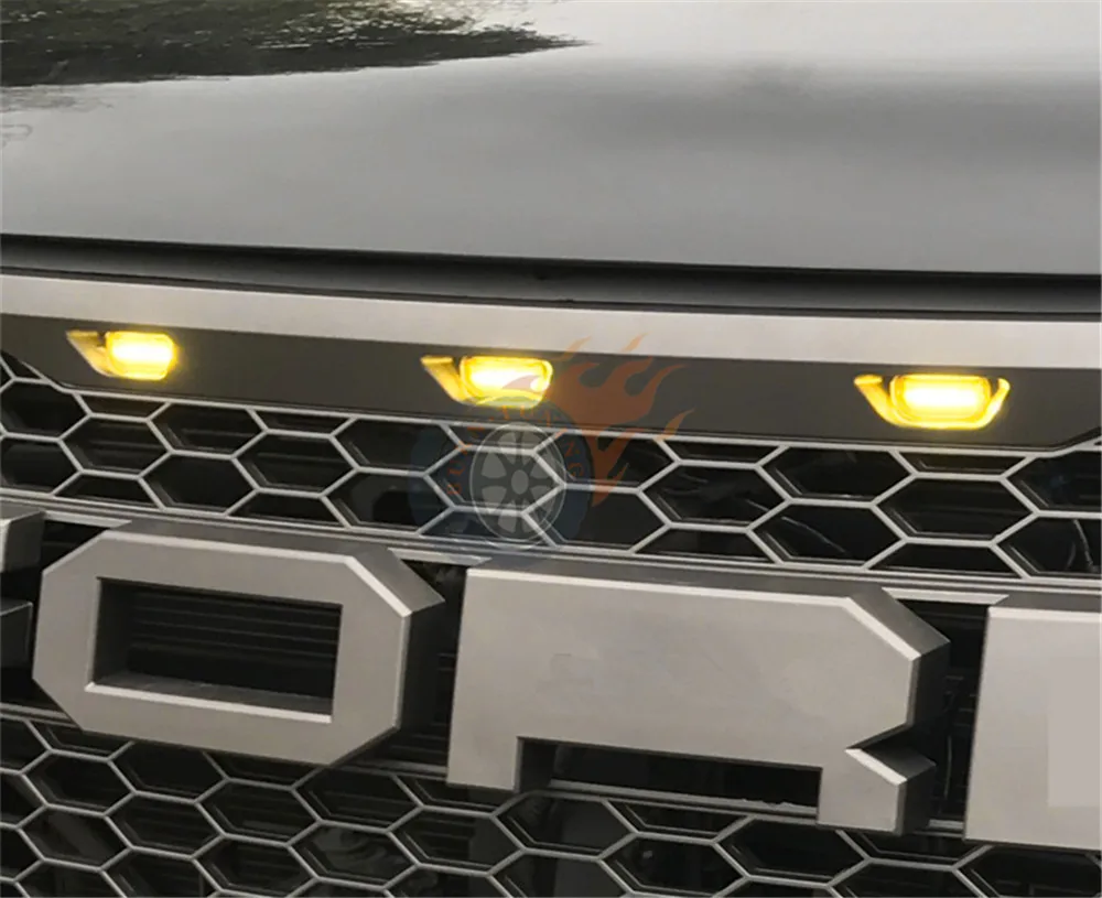 Black Honeycomb Style Grill For Ford Edge 2015-2018 Modified Front ...