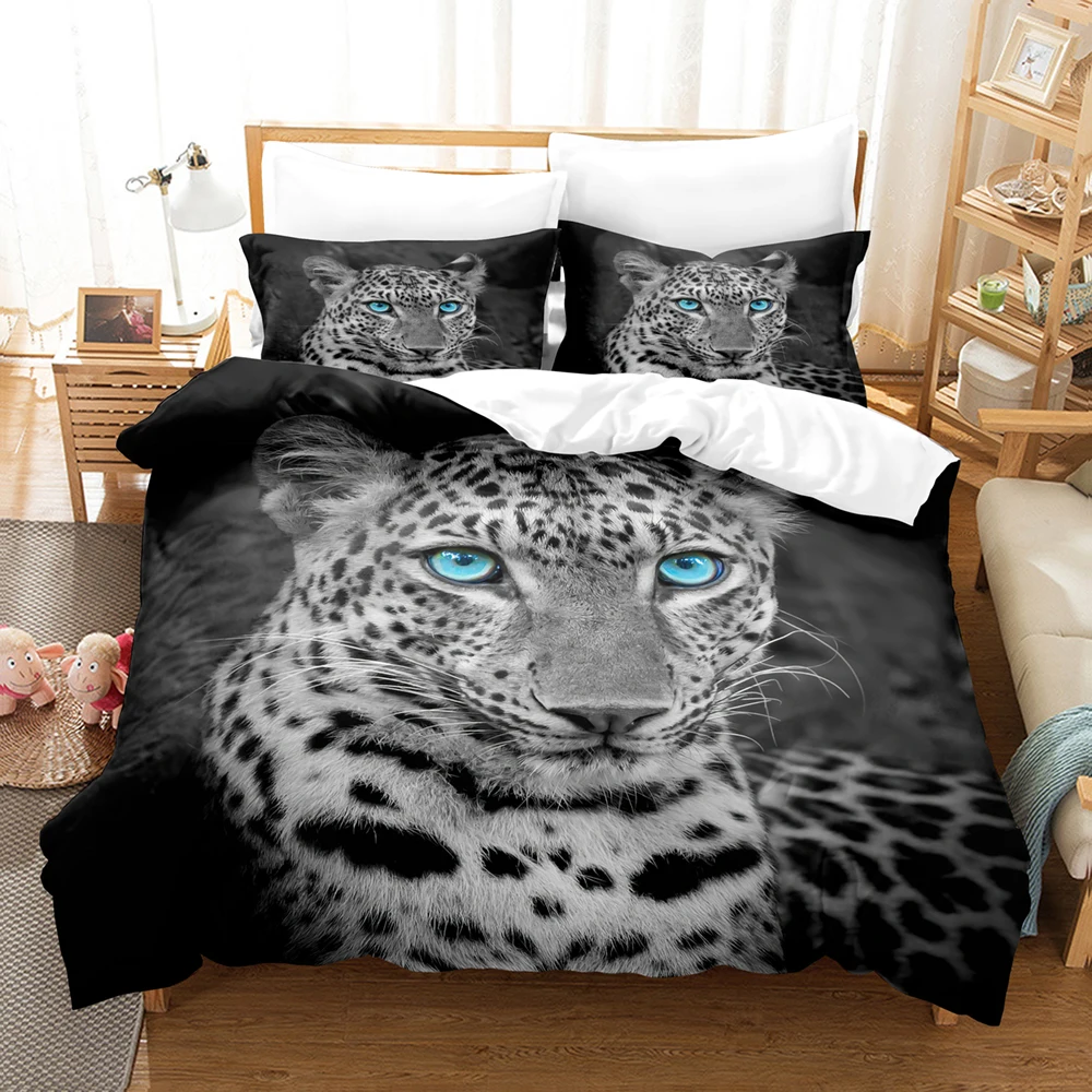 Snow Leopard Queen Size Blankets