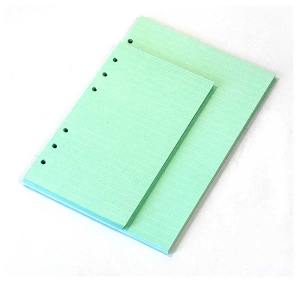 Feuillet mobile,40 feuilles de papier pour carnet,couleurs rose violet ...