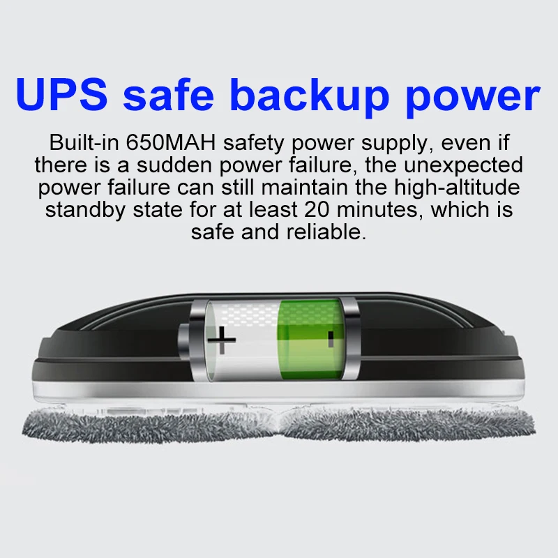 Window Cleaning Robot Electric Large Suction Household Remote Control ...