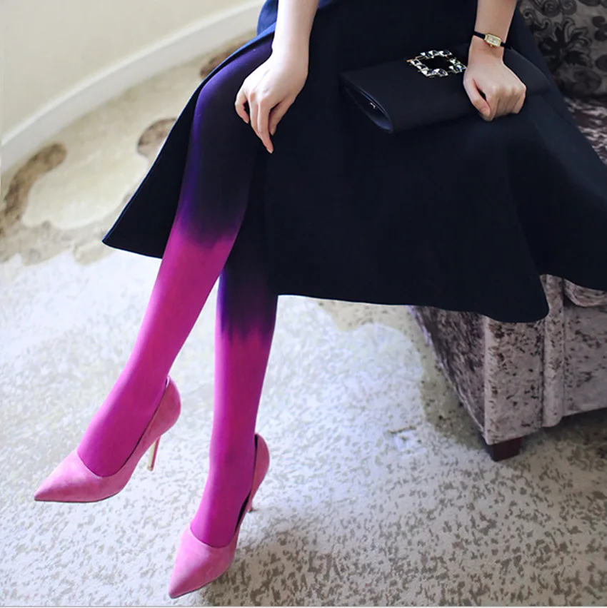 Collants Sexy grande taille, vêtements dégradé sans couture ...