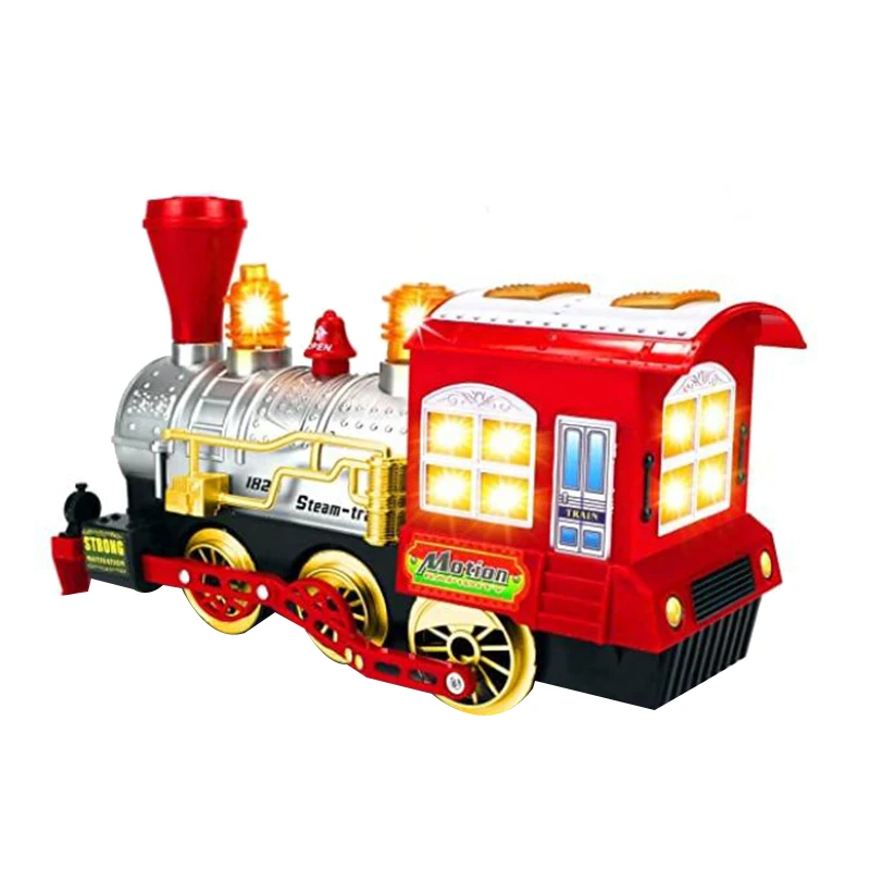 Bubble Blowing Toy Train with Lights and Sounds Includes Bubble Liquid ...
