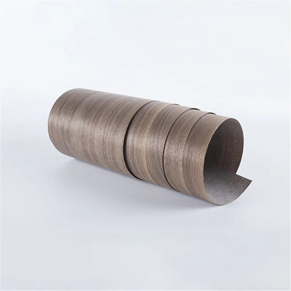 Natürliche Echte Nussbaum Holz Furnier Möbel Tür Schrank Furnier 15cm x 250cm 0,3mm Dicken C/C ...