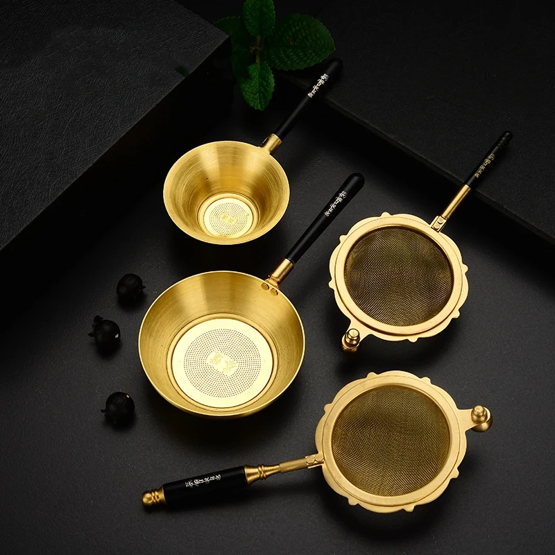 High-Grade-Brass-Tea-Filter-Set-Tea-Ceremony-Spare-Parts-Tea-Making ...