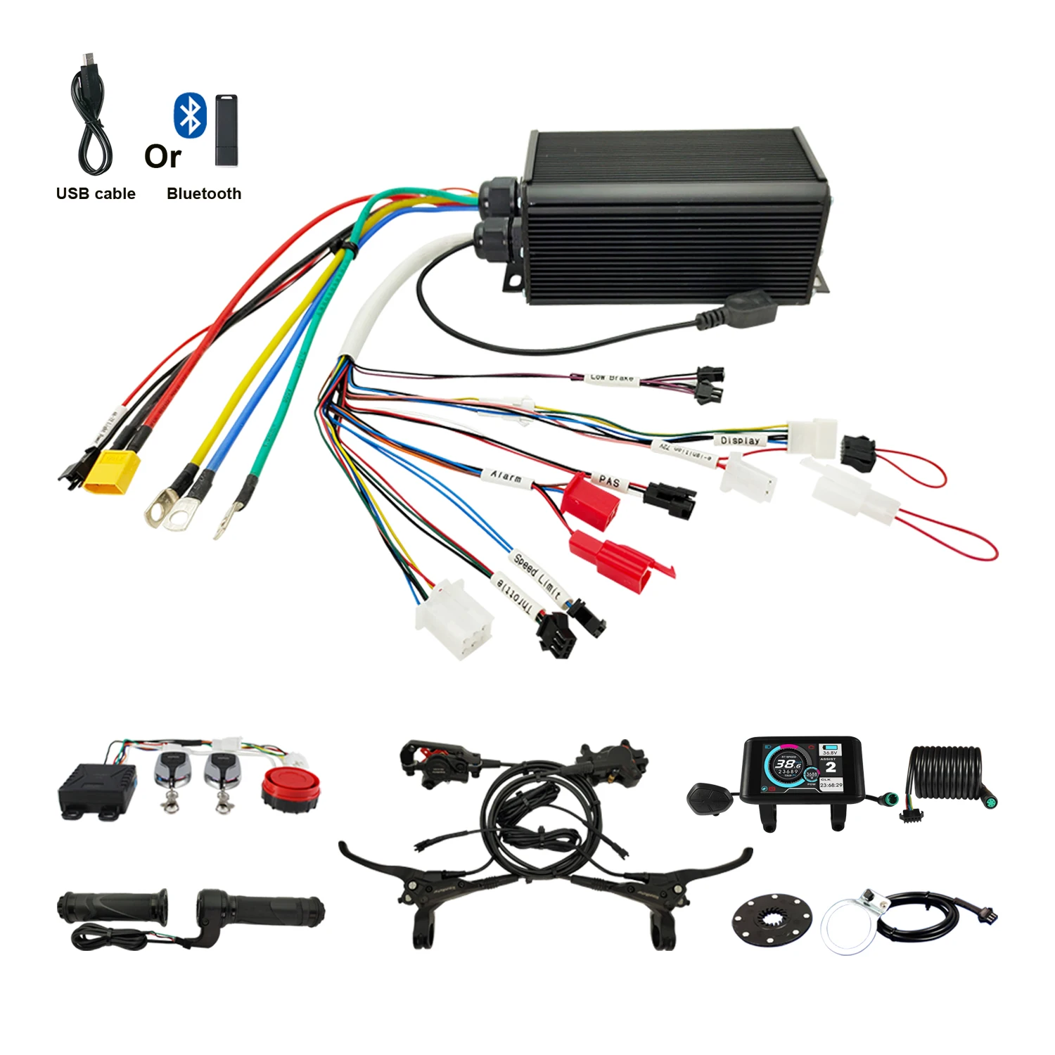 36V 48V 60V 72V 45A 1000-2000W Regenerative Programmable Controller ...
