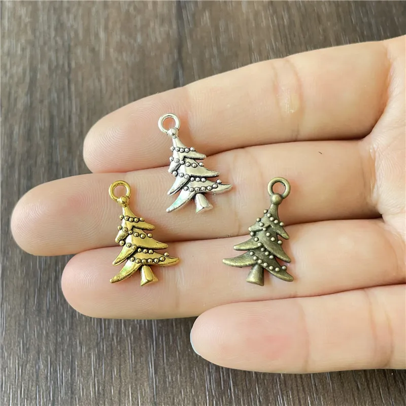Charms-Christmas-Tree-Holiday-Metal-Pendant-for-Jewelry-Making-DIY ...