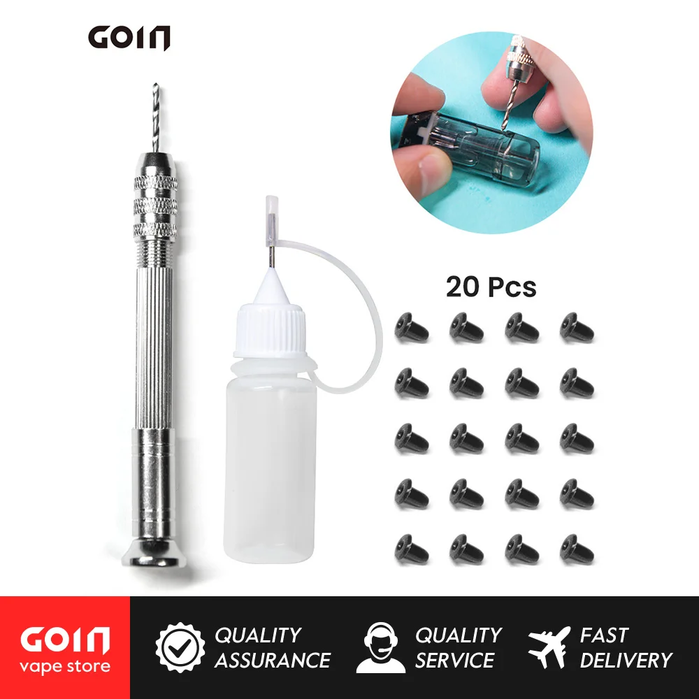 Vape-Pod-Drilling-Tool-Set-Cartridge-Reusable-Electronic-Cigarette-Hole ...