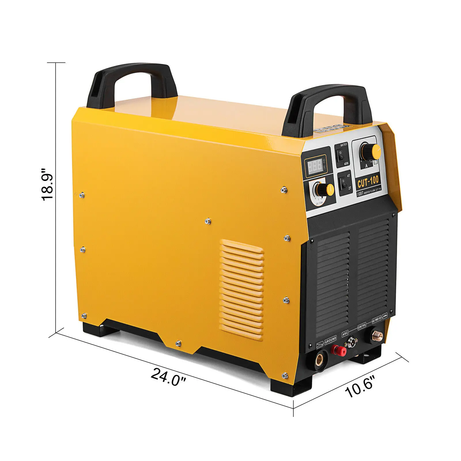Plasma Cut CUT-100 IGBT Inverter Instrument 100A Lighting Pilot 35 mm ...