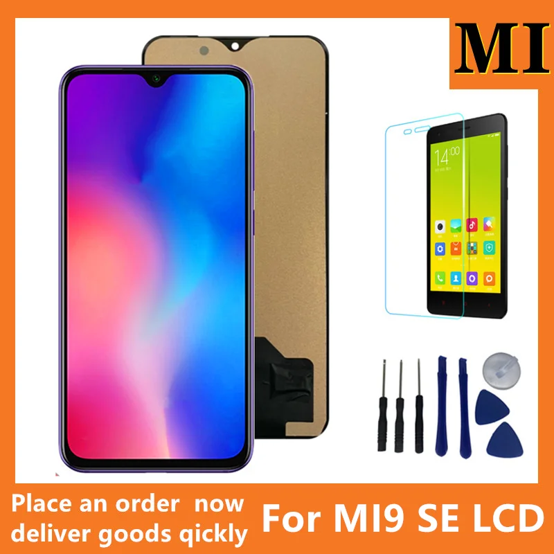 100% testado lcd para xiaomi mi 9 se display lcd de tela toque ...