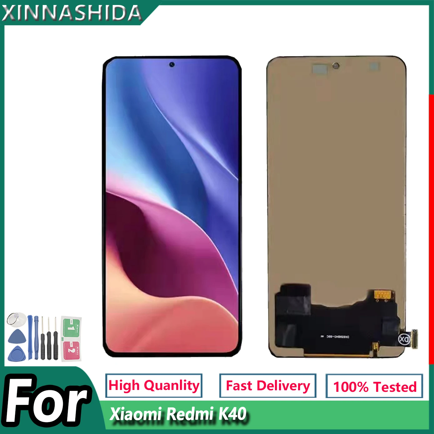 Xiaomi Mi 11i Poco F3 For Redmi K40 K40 Pro LCD 디스플레이 터치 패널 스크린 디지타이저 ...