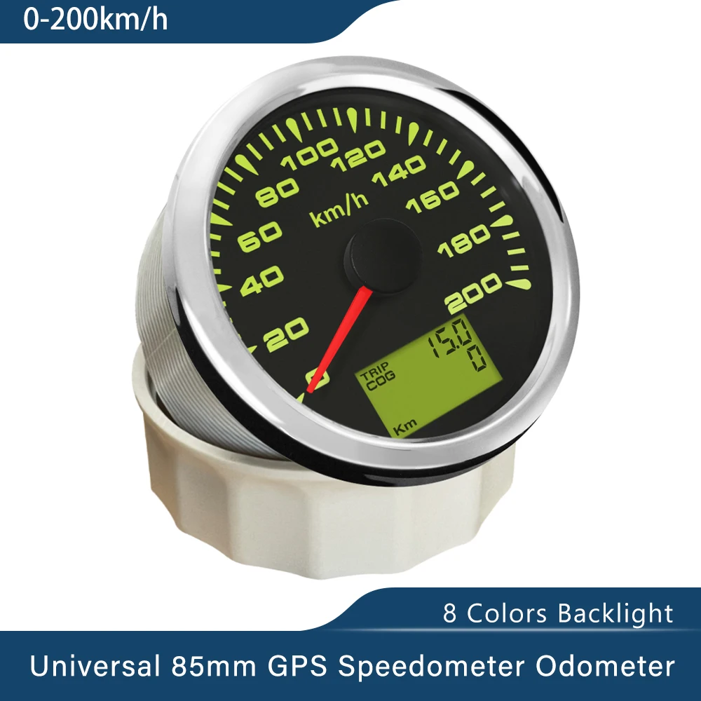 Boat-Car-Universal-85mm-GPS-Speedometer-0-120km-h-0-200km-h-Speed ...