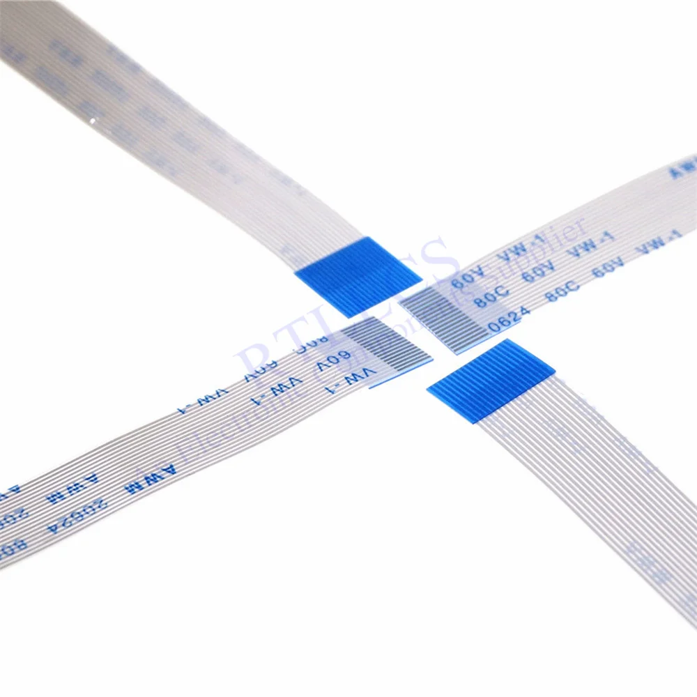 100pcs FFC FPC Flexible flat cable 18 PIN 0.5 mm pitch same ends Length ...