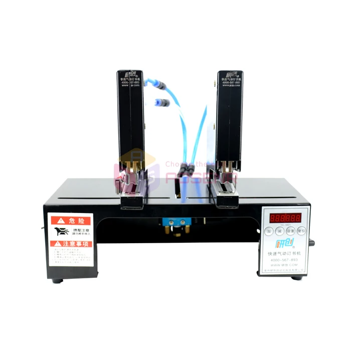Double Head Automatic Electric Stapler Pneumatic Binding Machine ...