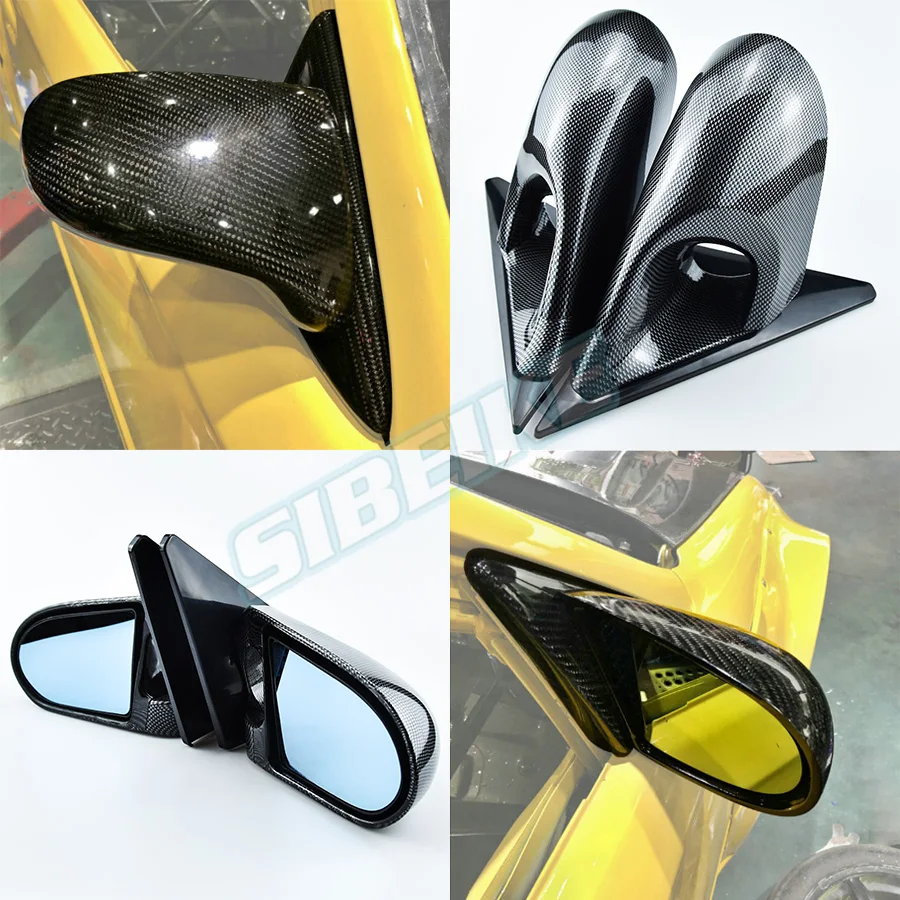 2pcs-Spoon-Adjustable-Car-Door-Side-View-Mirror-Copy-Carbon-Car ...
