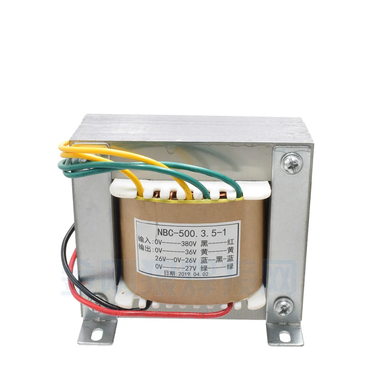 Nb350 500 protegido a gás controle de solda transformador de saída 36v 24v duplo 26v entrada ...