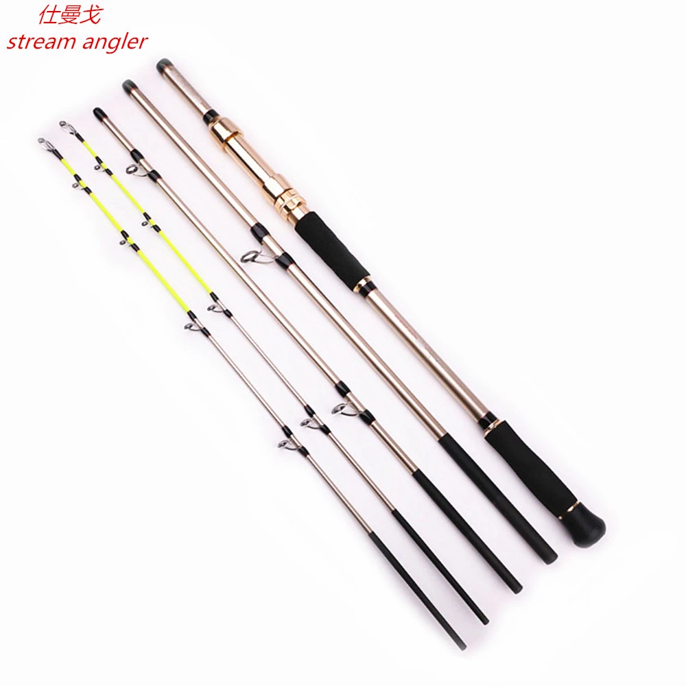 boat rod superhard carbon sea fishing rod two tips power metal ...