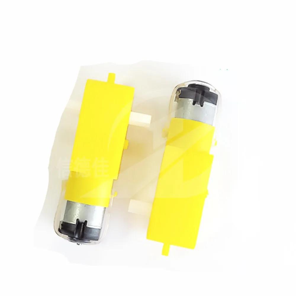 Yellow-DC3V-6V-DC-Gear-Motor-TT-Motor-Strong-Magnetic-Anti-Interference ...