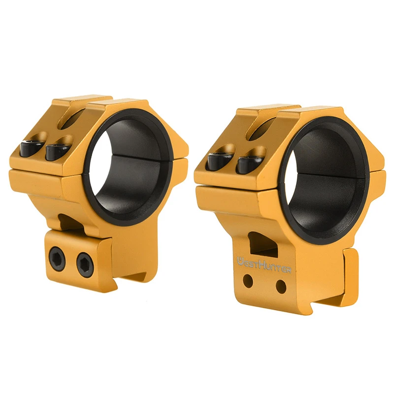 Westhunter Low Profile 11mm Dovetail Hunting Scope Mounts 25.4mm/30mm ...