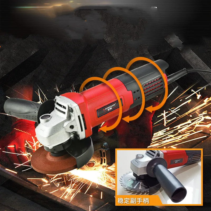 1130w Angle Grinder Grinding Machine High Power Electric Grinding ...