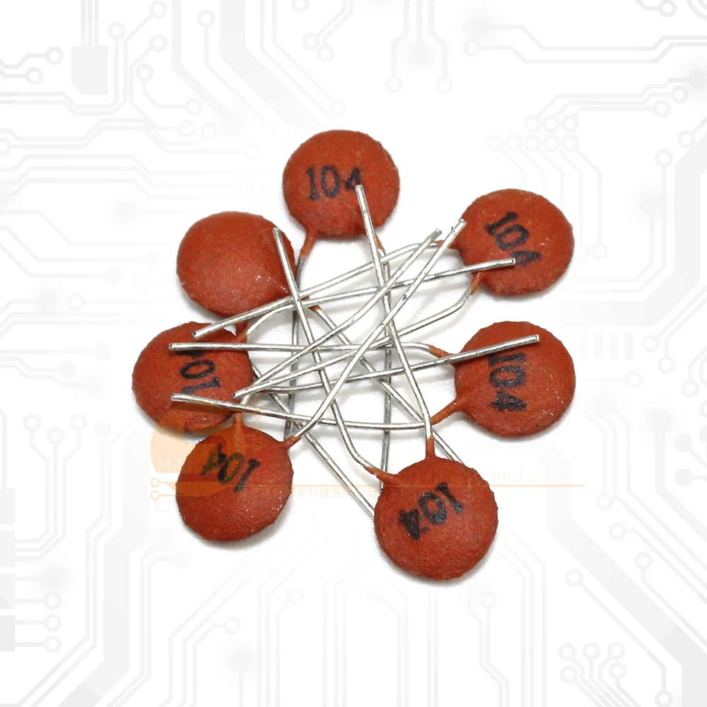 100pcs Ceramic capacitor 50V 1pF ~ 100nF 0.1uF 104 4.7PF 10PF 22PF 33PF ...