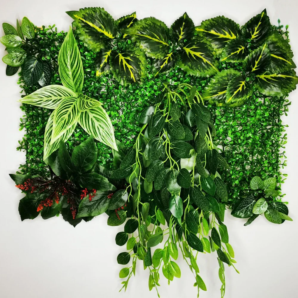 Artificial-Plant-Panel-Fake-Plant-Lawn-Decorative-Plant-Subtropical ...