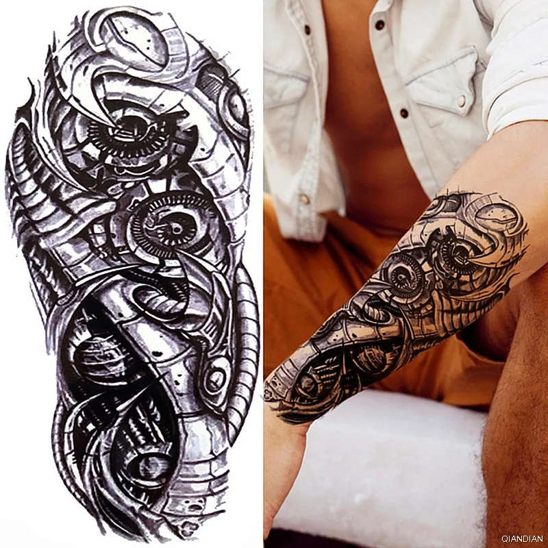 Deer Sleeve Tattoo
