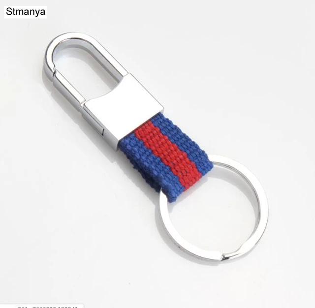 Fashion Leather key Chain New Men Women Metal Waist Hanging KeyChain ...