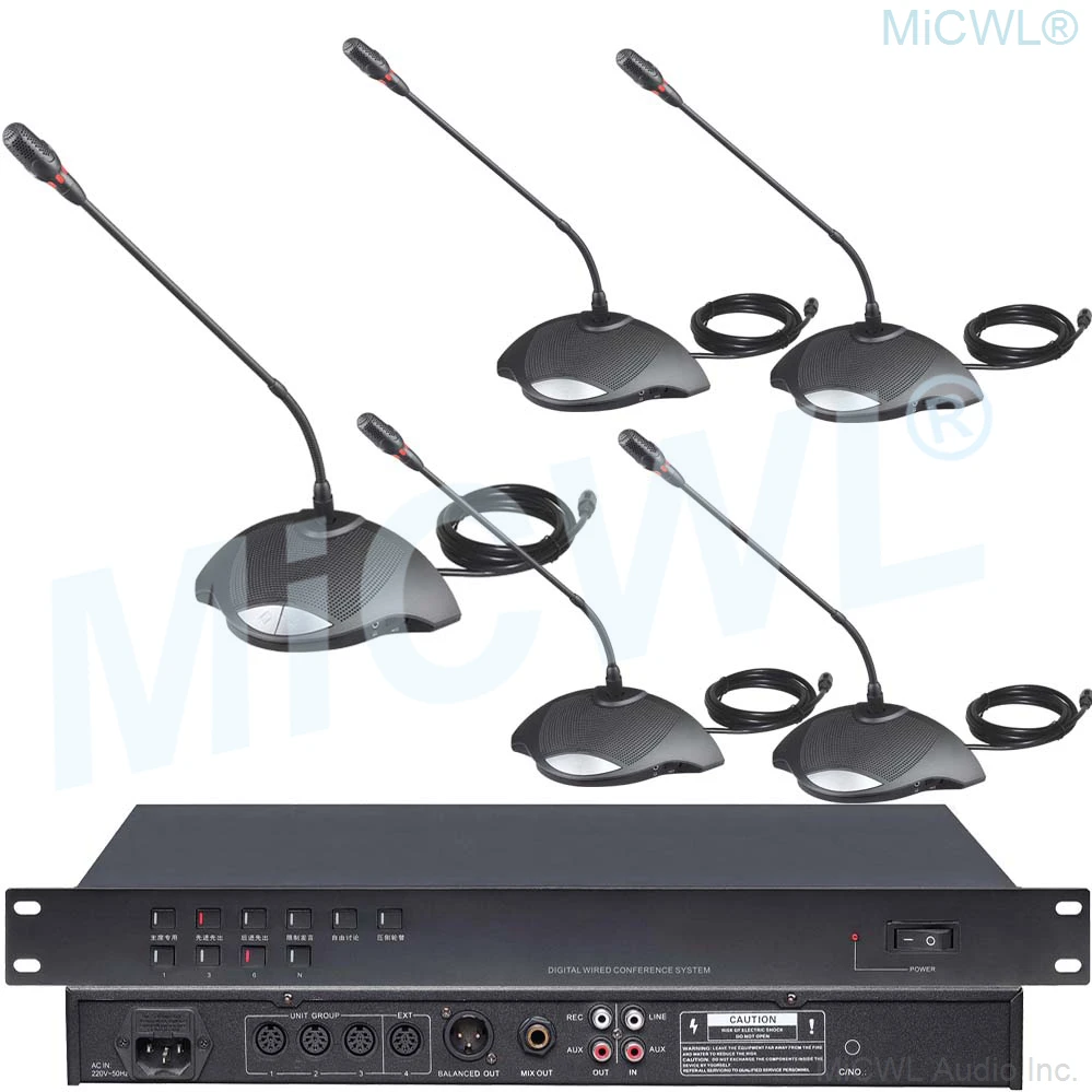 Pro Table Gooseneck Wired Conference Microphone CCS 900 Built-in speak