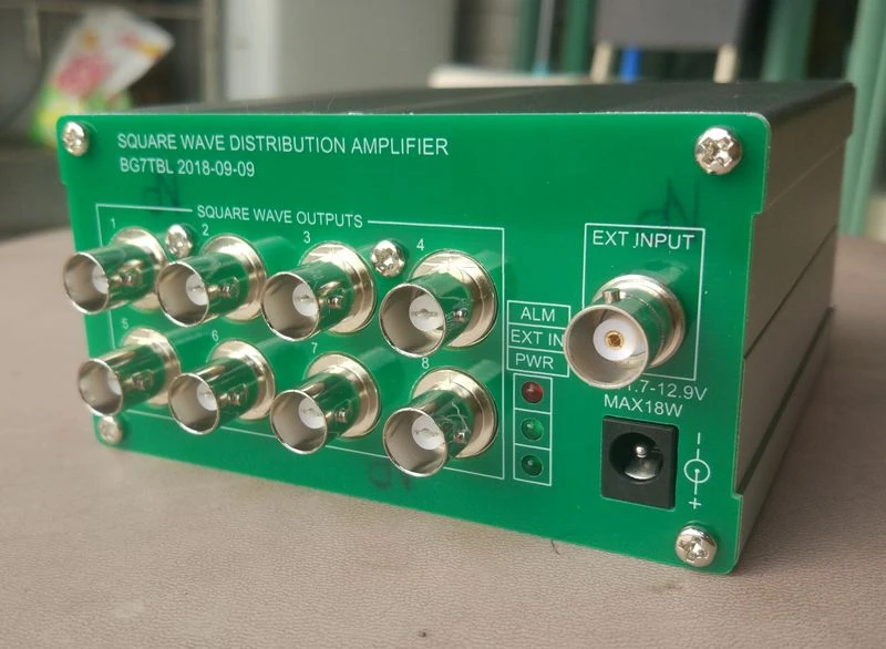 By BG7TBL 1PPS Distributor Square Wave Amplifier 8 Channel Output Trig ...