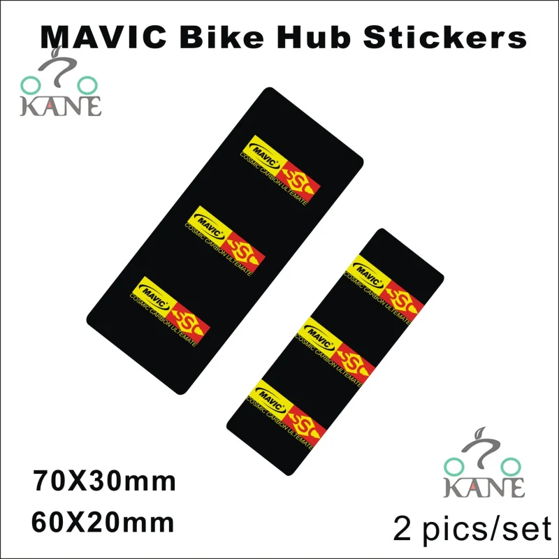 MAVIC-Road-Bike-Hubs-Stickers-MTB-Wheels-Hubs-Stickers-Glossy-Front-and ...