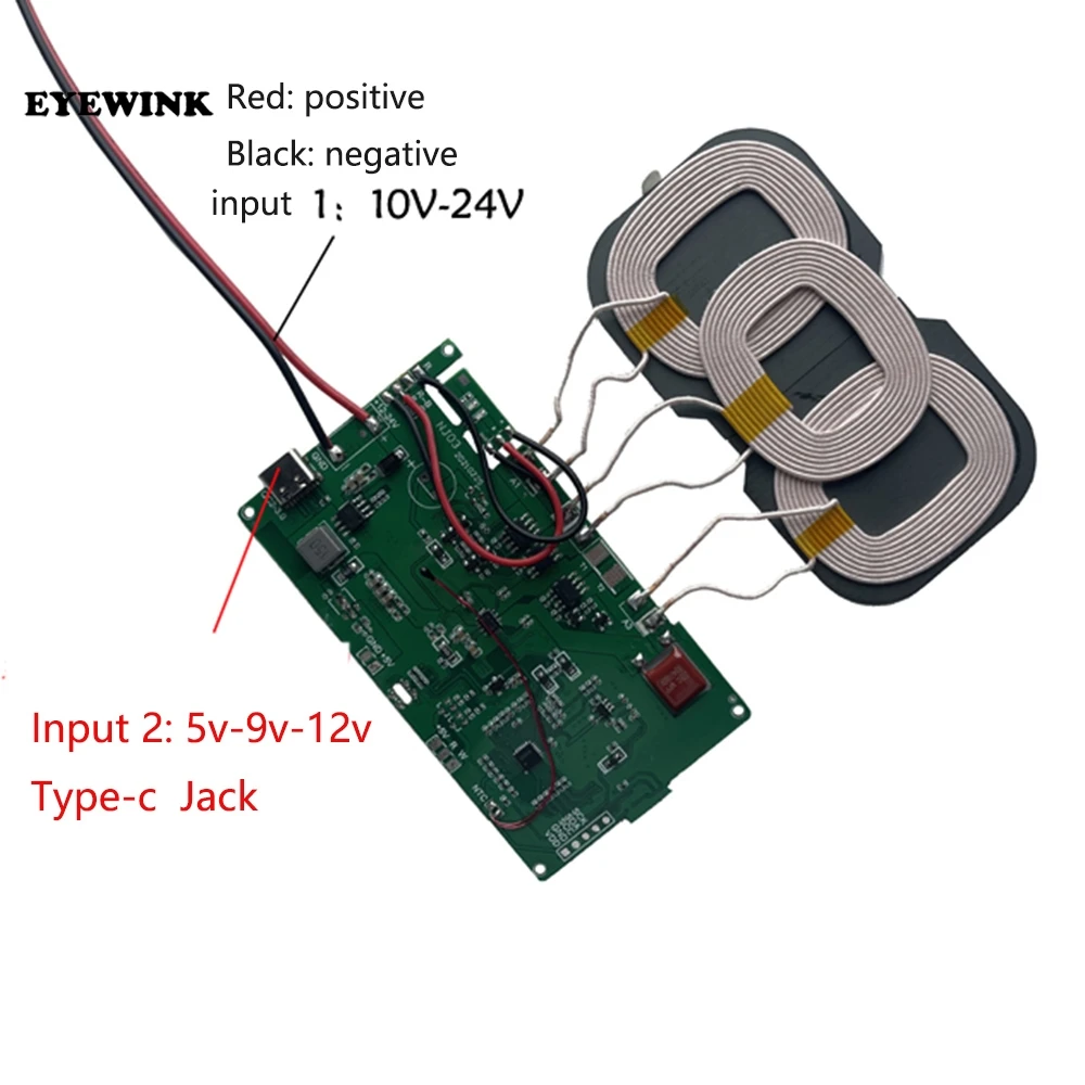 12V-5V-2A-Qi-Wireless-Fast-Charger-Charging-Transmitter-Module-circuit ...
