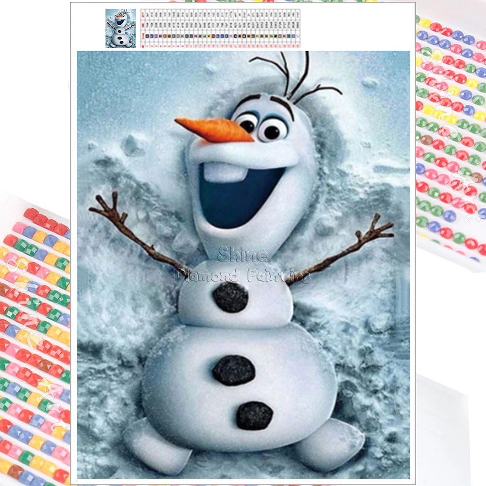 Full Square Diamond Painting Kits Christmas | Disney Christmas Painting ...