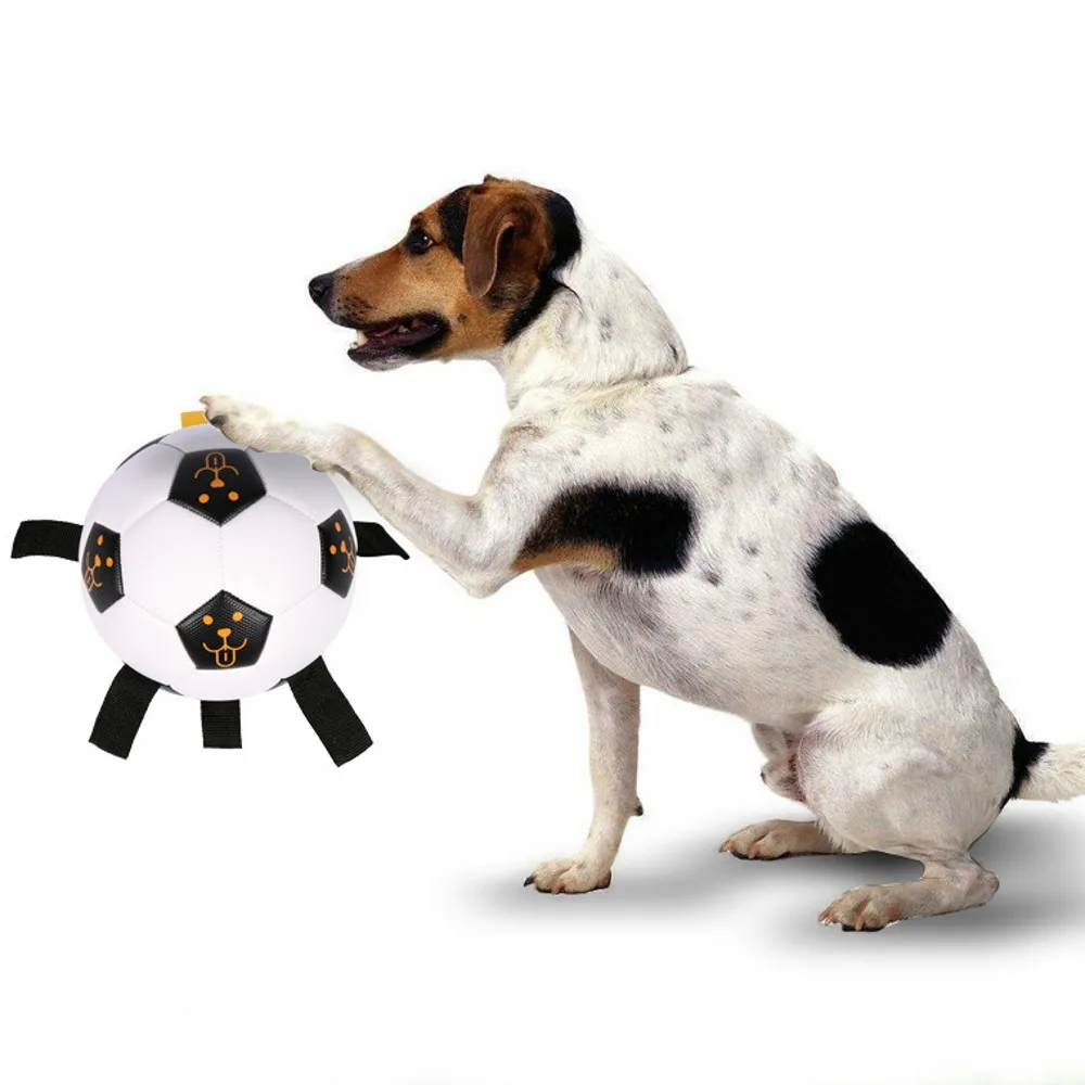 DogMEGA™ Outdoor Training Interactive Rope Football – DogMega.Com