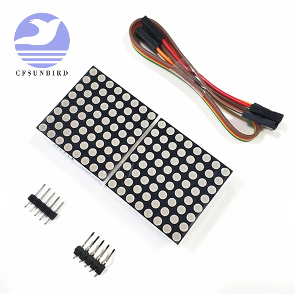 MAX7219 dot matrix module microcontroller module DIY KIT MCU LED ...