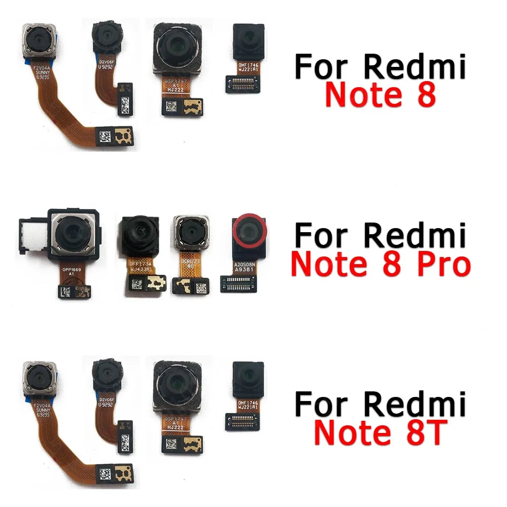 Original Front Back Camera For Xiaomi Redmi Note 8 Pro 8t Small Selfie ...