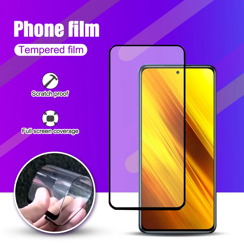 Anti Scratch Anti Fingerprint Tempered Glass Phone Film Phone Screen ...