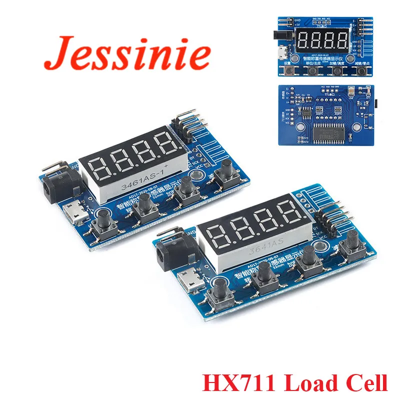 Load Cell HX711 AD Module Weight Sensor Digital Display Electronic ...