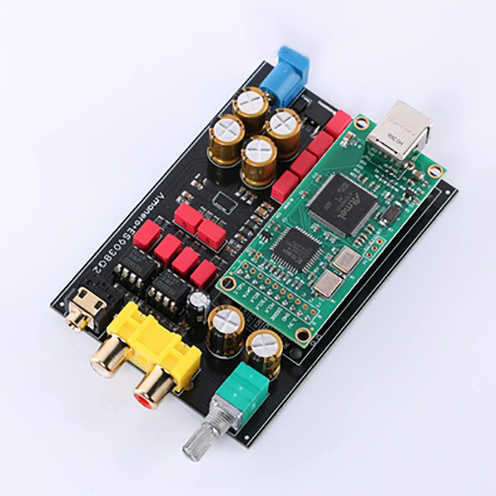 Es9038 Sound Card Usb Decoder Board Dac Dsd Compatible Amanero Xmos ...