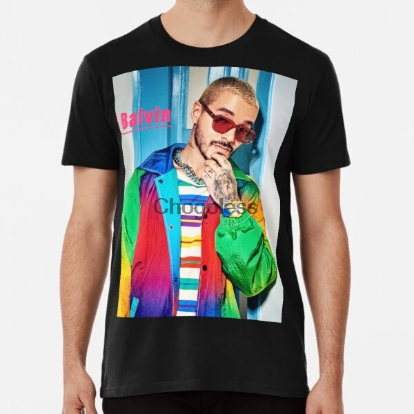 Camiseta de J Balvin para hombre y mujer, camisa de j Balvin fan art ...