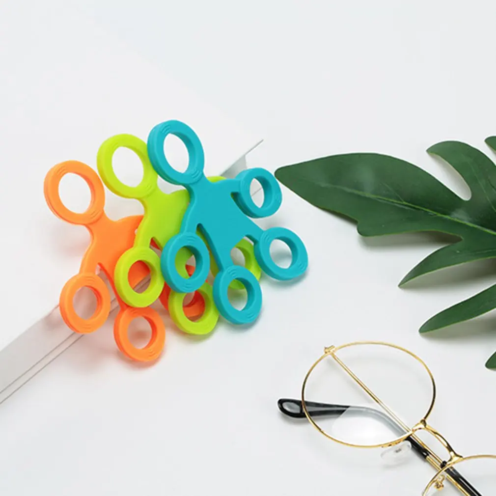 Silicone Finger Puller New Finger Trainer Five-finger Puller Fitness ...