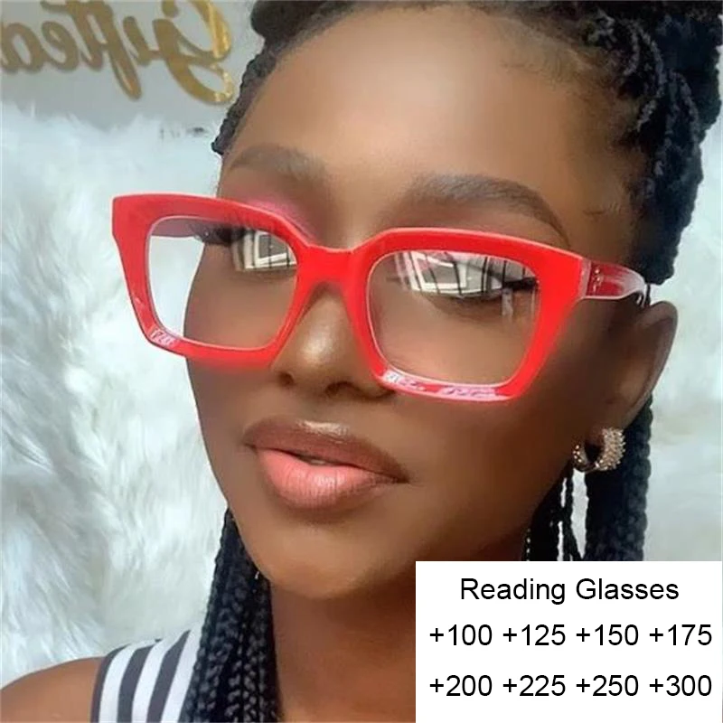 Reading Glasses Fashion Design | Red Fashion Reading Glasses - New ...