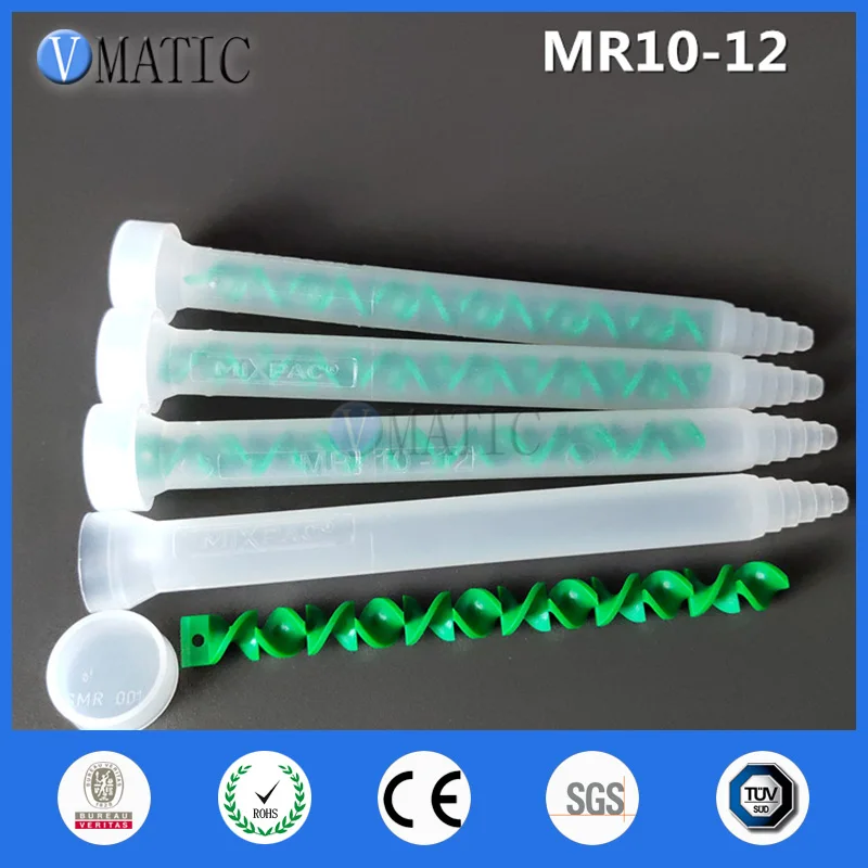 Free Shipping MR10-12 Plastic Dynamic Static Mixer Mixing Nozzles For ...