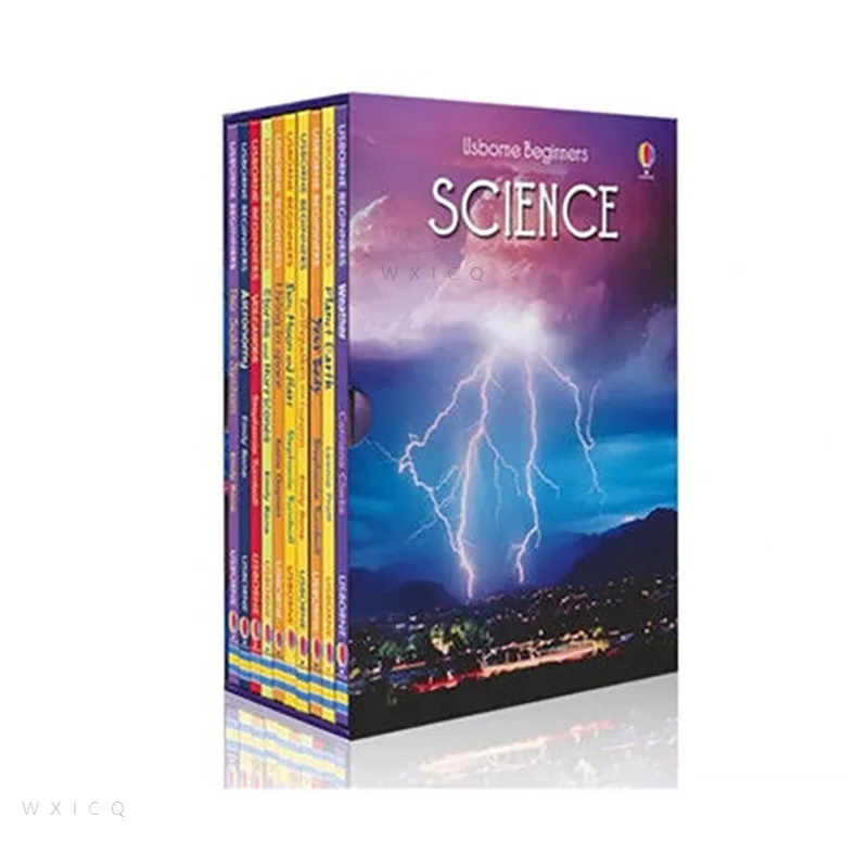 10 Books/Set Hardcover Usborne Beginners Science Children Interesting ...