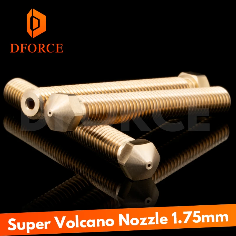 DFORCE Super Volcano Nozzle 1.75MM filament Large Flow 3D pinter for ...